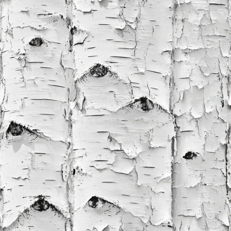 Photo of a Seamless Texture of White Birch Bark Stock Image - Image of wallpaper, markings ...