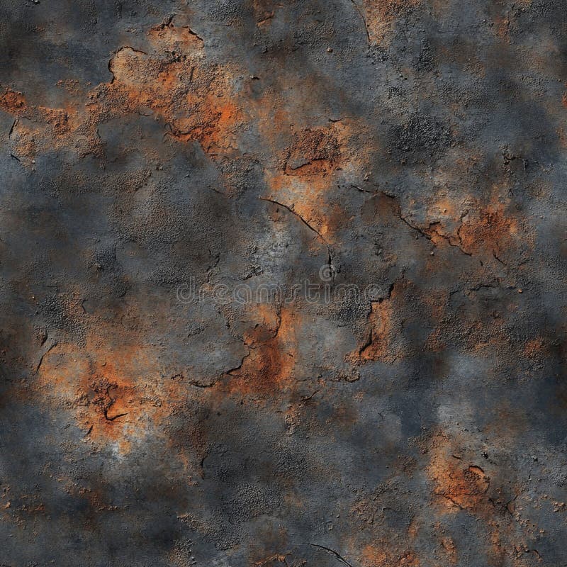 Photo of a Seamless Weathered Metal Texture Stock Image - Image of ...