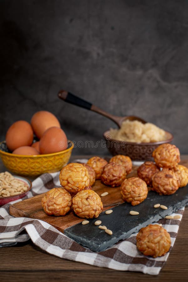 Till Life of Typical Catalan Sweets, Called Panellets Made of Marzipan ...