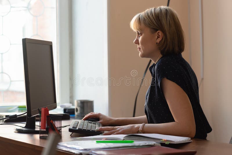 Librarian. stock photo. Image of literature, archivist - 138183226