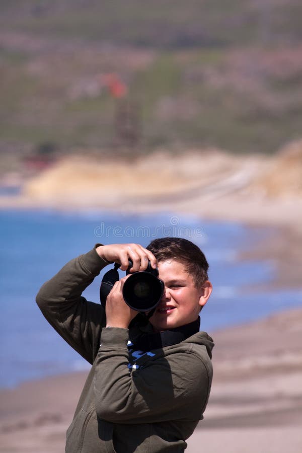 Photo session. stock image. Image of amateur, young, photographing ...