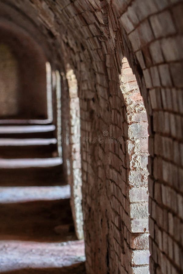 Photo of Several Archways Inside a Building Stock Image - Image of ...