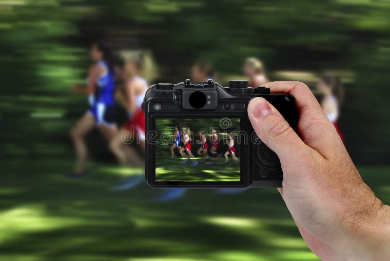 Marathon (in Camera Motion Blur) Stock Image - Image of athlete, living ...