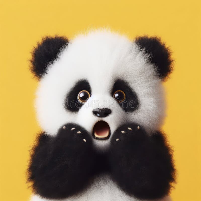 Panda Shocked Stock Illustrations – 117 Panda Shocked Stock ...