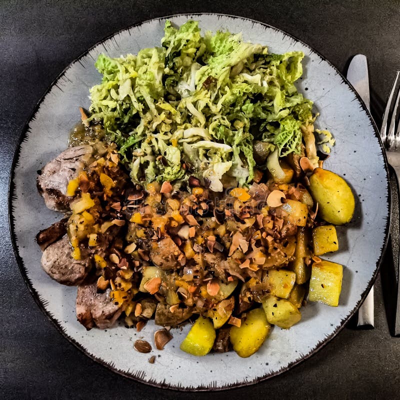 Home-cooked Simple, Quick and Delicious Dishes Stock Image - Image of ...