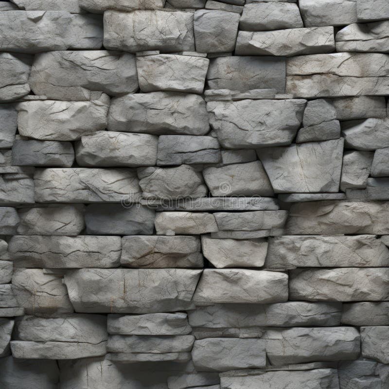 Ultra Realistic Gray and White Stacked Stone Texture for Medieval ...