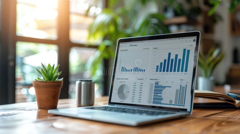 Office Desk Dashboard - Streamlining Work Productivity Stock ...