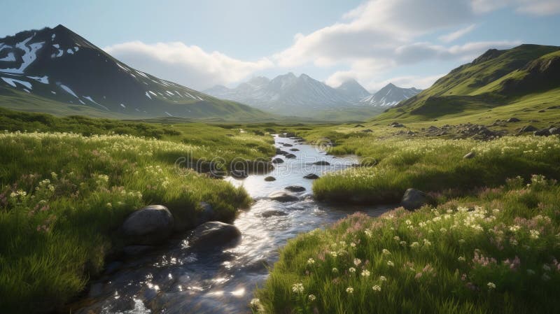 Grassy Mountains Stock Illustrations – 471 Grassy Mountains Stock ...