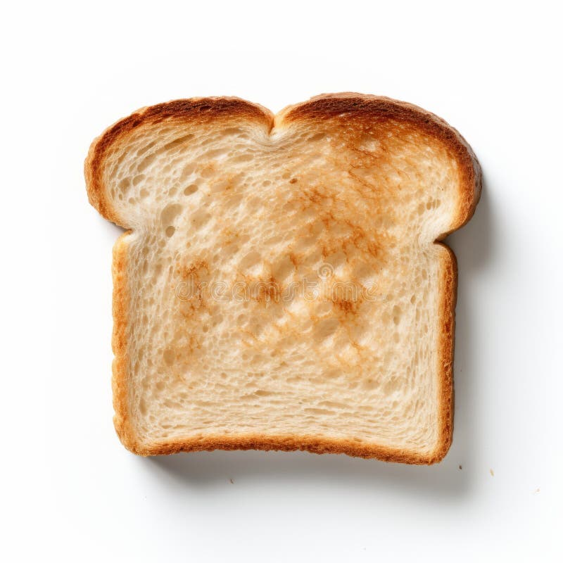 Neo-plasticist Toasted Bread Slice: a Visual Puns Masterpiece Stock ...