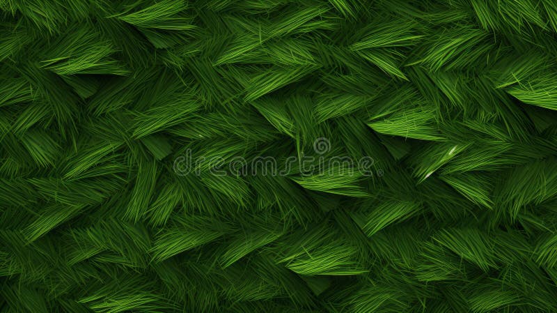 Organic Geometric Grass Wallpaper with Detailed Feather Rendering Stock ...