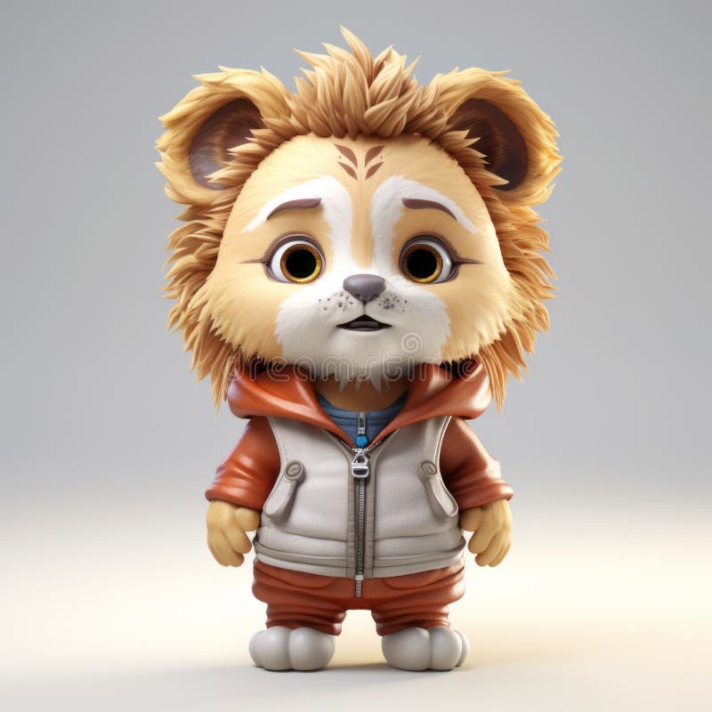 Little Cute Lion: High-quality 3d Cartoon Character in Unreal Engine ...