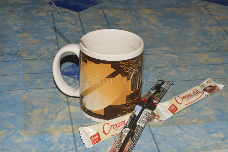 A Cup Ready for a Coffee. editorial photo. Image of city - 120650771