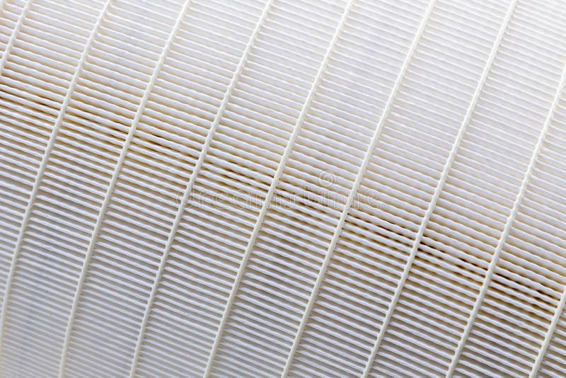 The Photo Shows the Texture of the Air Filter in Close-up Stock Image ...