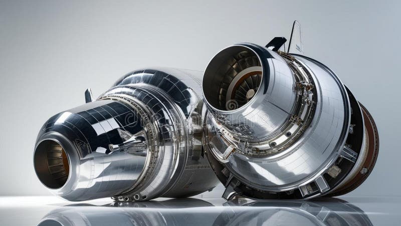 The Photo Shows Various Components of the Space Shuttle Stock ...