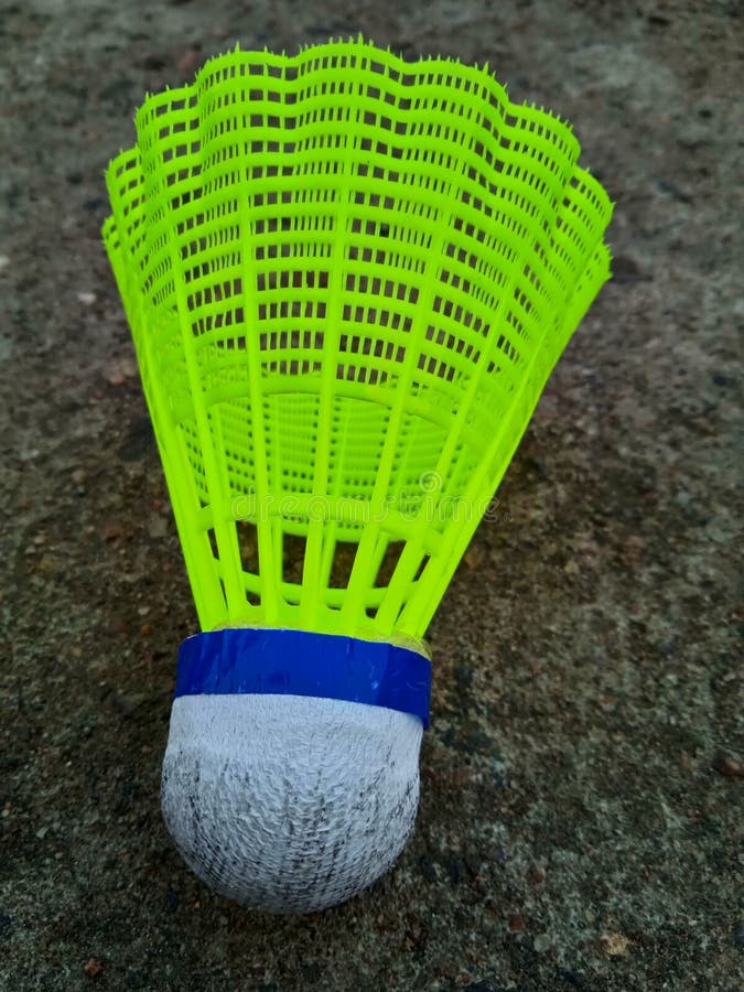 Photo of a shuttlecock. stock photo. Image of lifestyle - 218158784