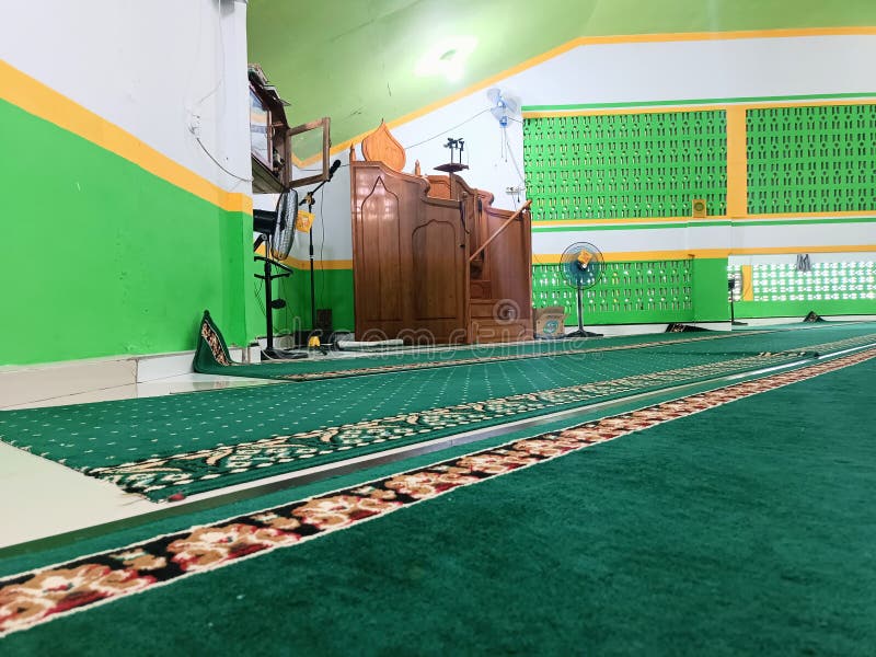 Photo of the Situation Inside the Mosque Editorial Photography - Image ...