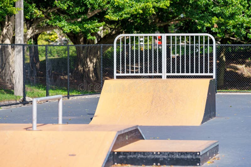 Photo of a Skate Park Ramps Stock Photo - Image of sports, weston ...