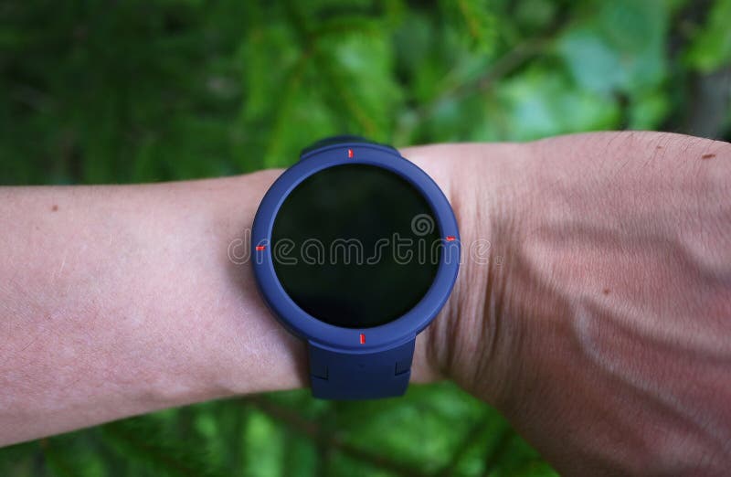 Photo of Smart Watches. Details and Close-up Stock Image - Image of ...