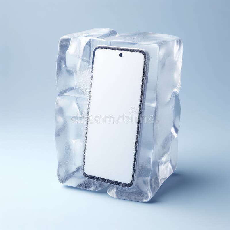 Frozen Smartphone Stock Illustrations – 360 Frozen Smartphone Stock ...