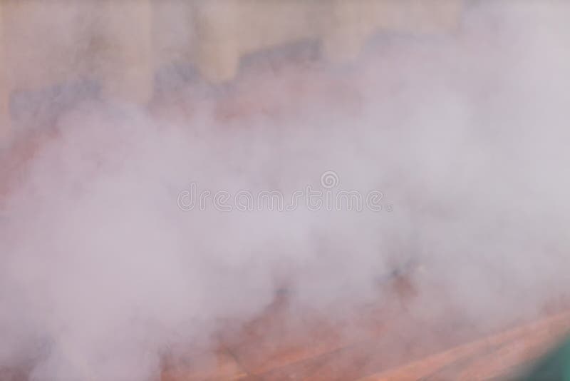 Photo of Smoke Created with an Electric Fog Machine on an Empty Stage ...
