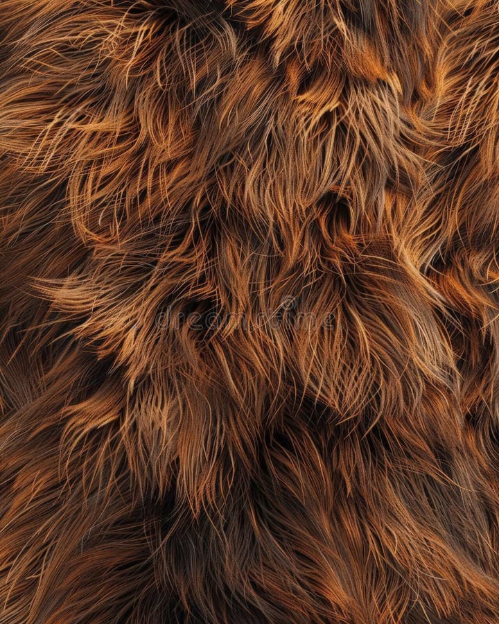 Photo of Soft Fur Texture with Long Dense Fibers and Natural Variations ...