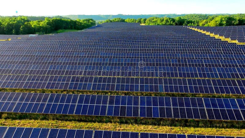 Photo of Solar Panels in Nature Stock Image - Image of house, generator ...