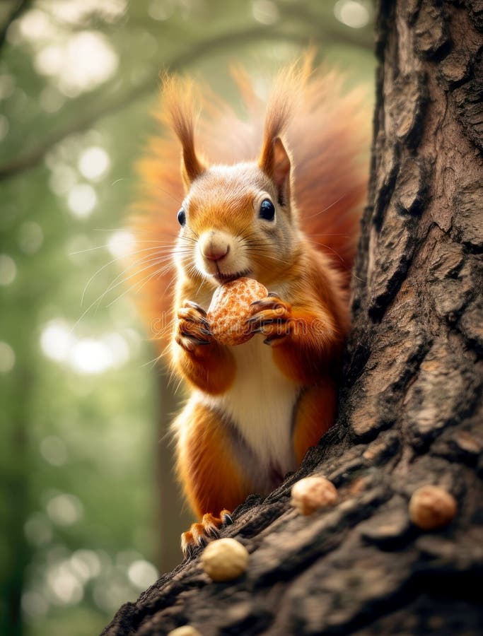 Funny Squirrel Nuts Stock Illustrations – 451 Funny Squirrel Nuts Stock ...