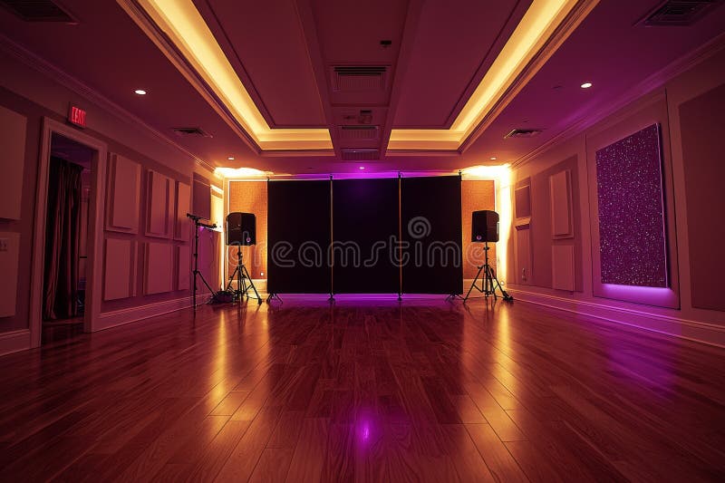 A Photo Studio with an Array of Lights and Lighting Equipment, Perfect ...