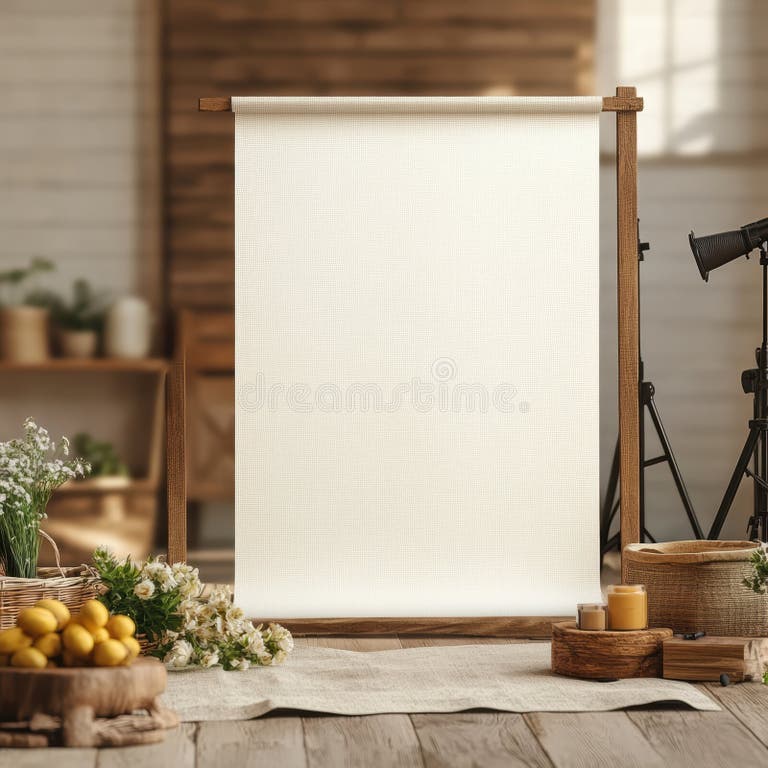 A Photo Studio Featuring a Clean White Backdrop for Photography ...