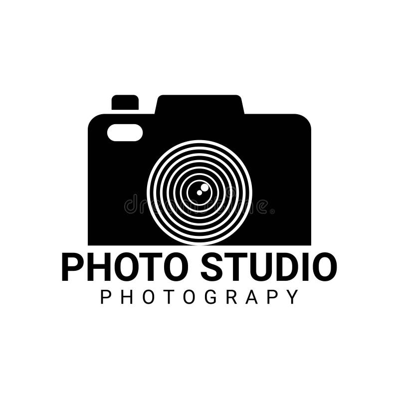 Photo studio logo design stock vector. Illustration of creative - 209880134