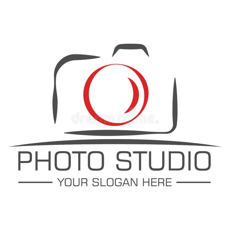 Photo Studio Logo Design Template Stock Vector - Illustration of logo ...