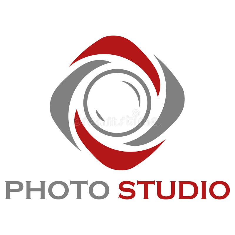 Abstract Camera Logo Vector Design Template for Professional Pho Stock ...