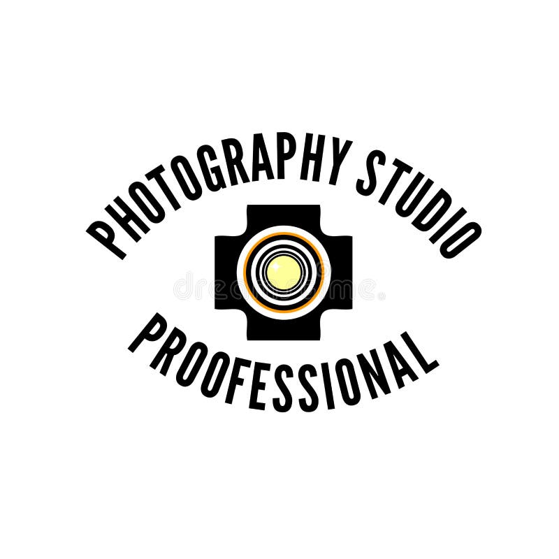 Photo Studio or Professional Photographer Logo Template Stock Vector ...