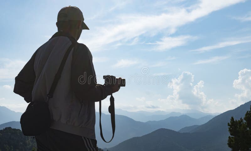 Photo at the summit angles stock image. Image of silhouette - 94873323