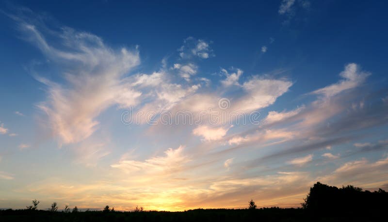Photo sunset sky stock image. Image of clouds, effect - 55399037