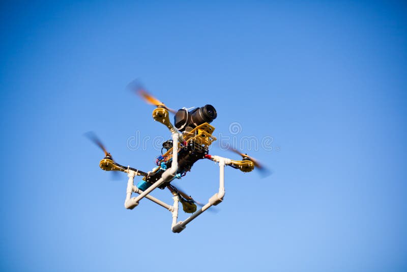 Surveillance UAV drone stock photo. Image of bigbrother - 33703102