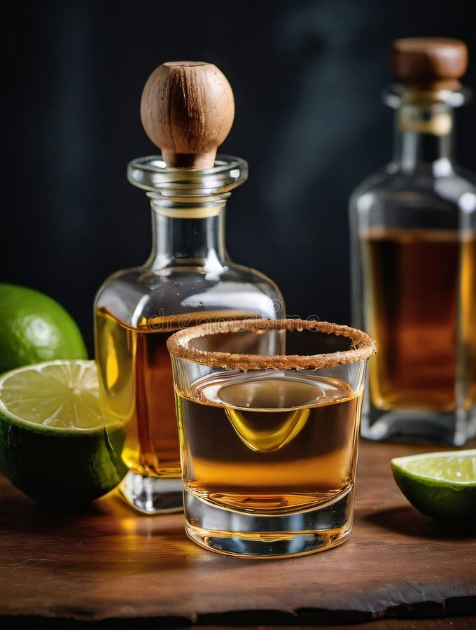 Photo of Tequila Still Life Concept. Generative AI Stock Photo - Image ...