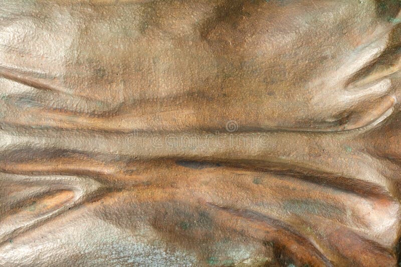 Photo Texture of Copper or Bronze Statue Stock Photo - Image of close ...