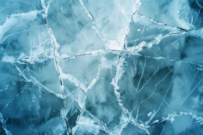 Photo of Thick and Freezy Ice Surface. Background Texture for Backdrops ...