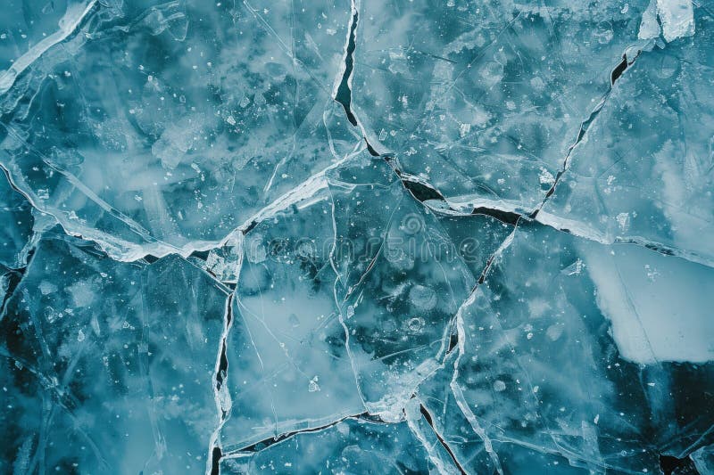Photo of Thick and Freezy Ice Surface. Background Texture for Backdrops ...