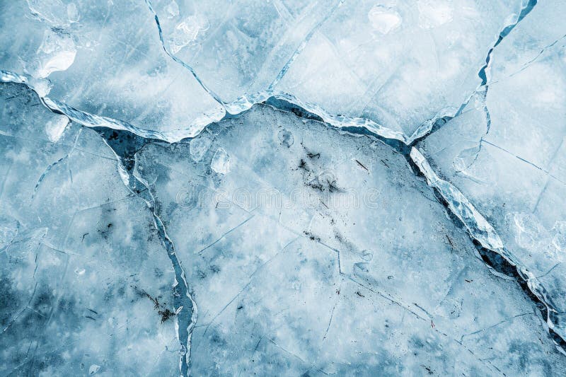 Photo of Thick and Freezy Ice Surface. Background Texture for Backdrops ...