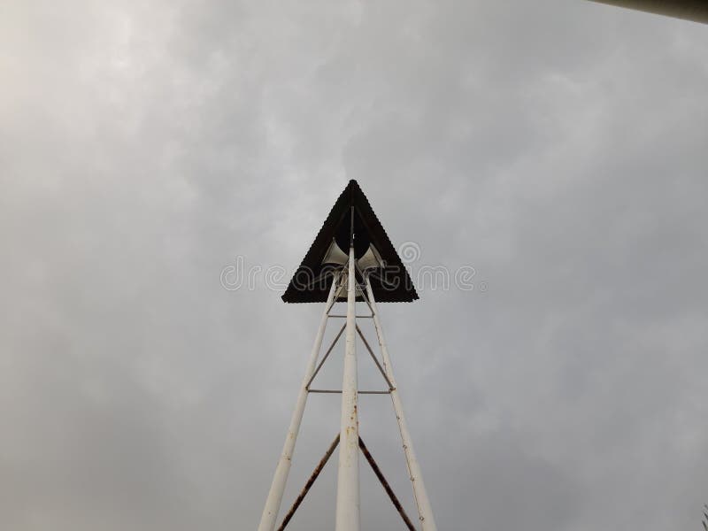Photo of the Toa Tower from Below with a Cloudy Sky As a Background ...