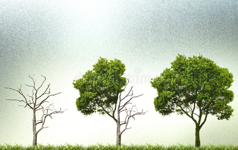 Photo of Tree Back from Dead Tree,growing Concept Stock Photo - Image ...