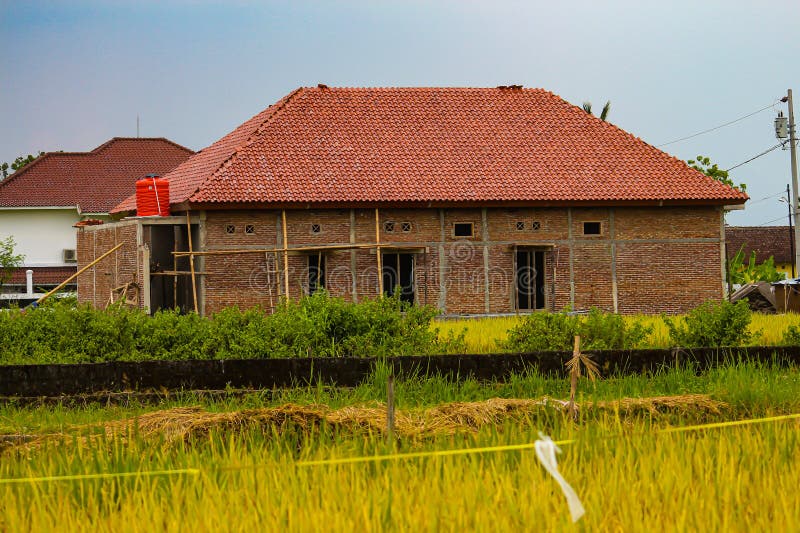 Photo of an Unfinished House Stock Photo - Image of house, residen ...