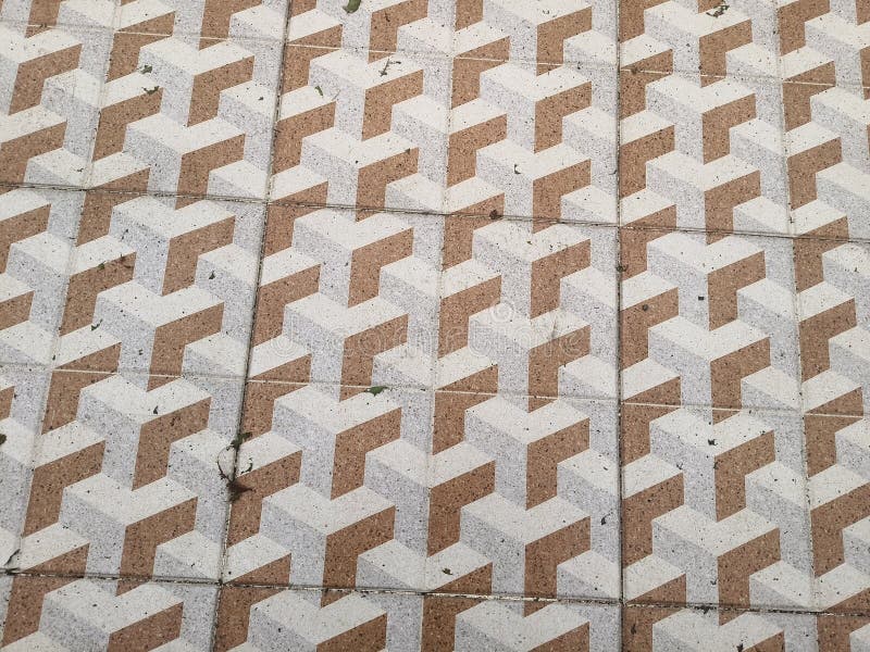 Photo of V Shape Interlocking Tiles Stock Photo - Image of textile ...