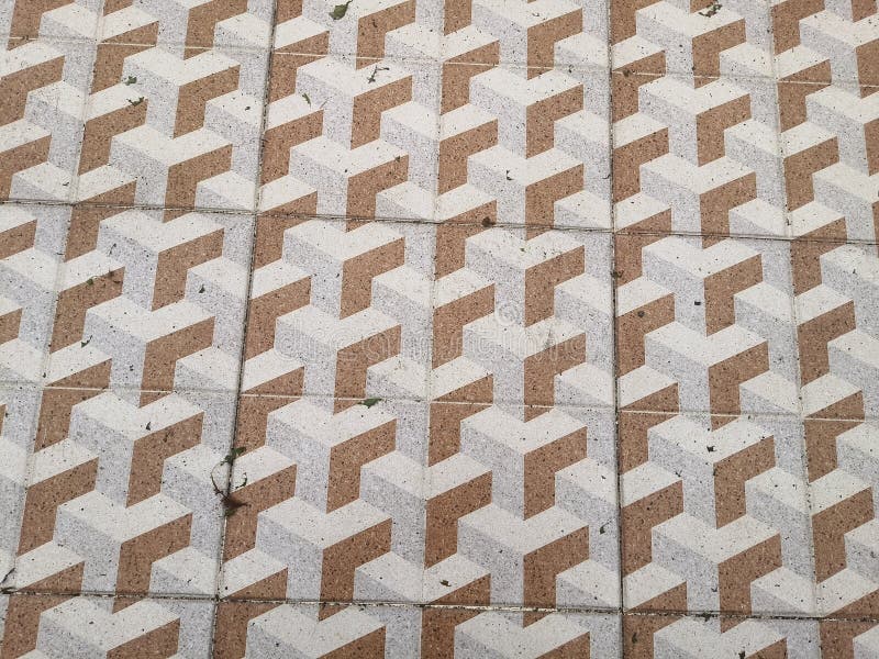 Photo of V Shape Interlocking Tiles Stock Image - Image of line ...