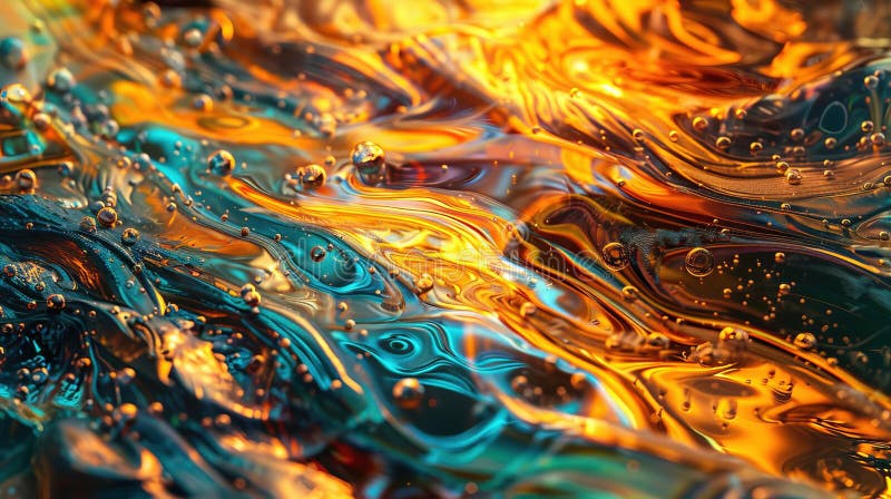 Photo of a Vibrant and Dynamic Gold Mining Process Stock Illustration ...