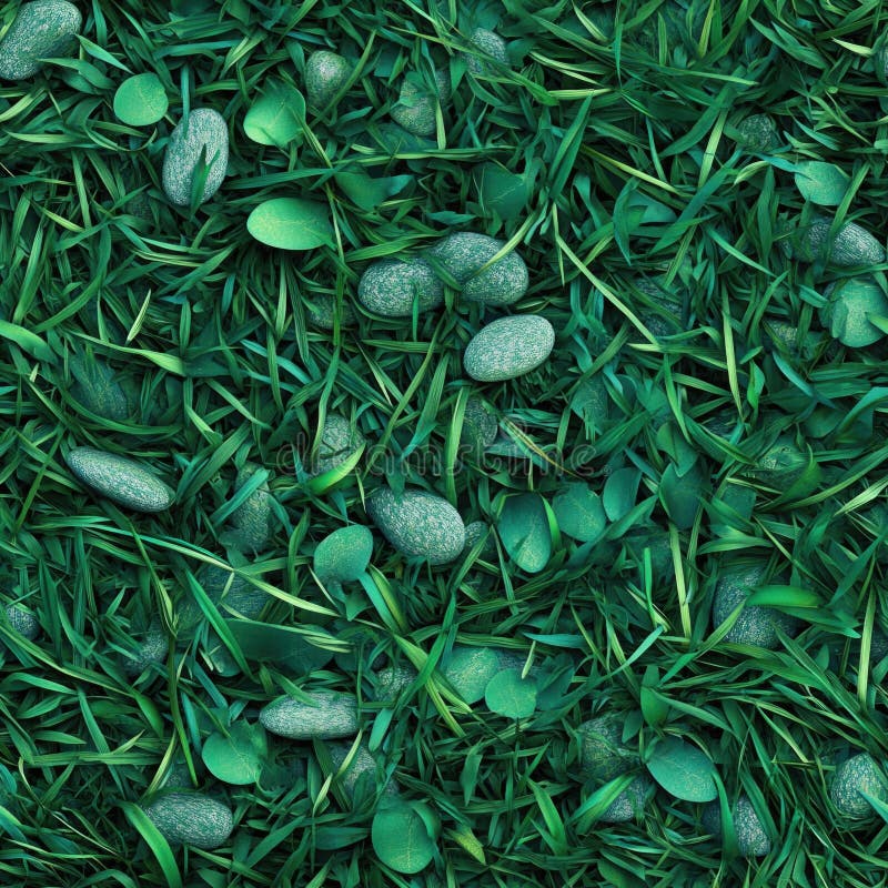 Photo of Vibrant Green Grass, Seamless Texture Stock Image - Image of ...