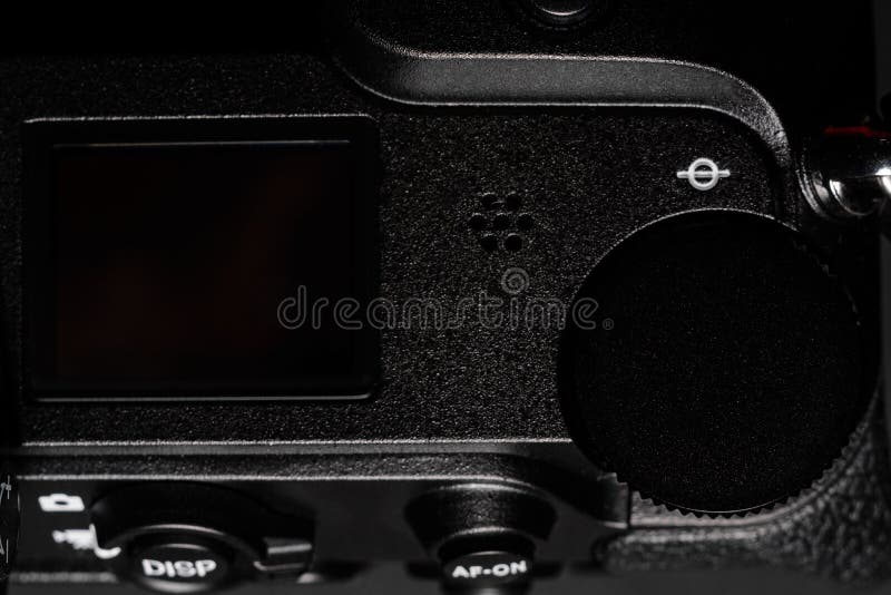 Photo and Video Mode Switch Button. Monochrome Display and Software ...