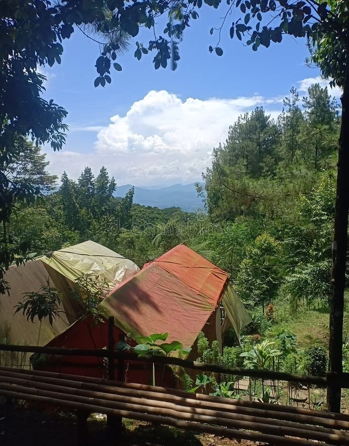 Photo of the View from the Slopes of Mount Bunder Editorial Image ...